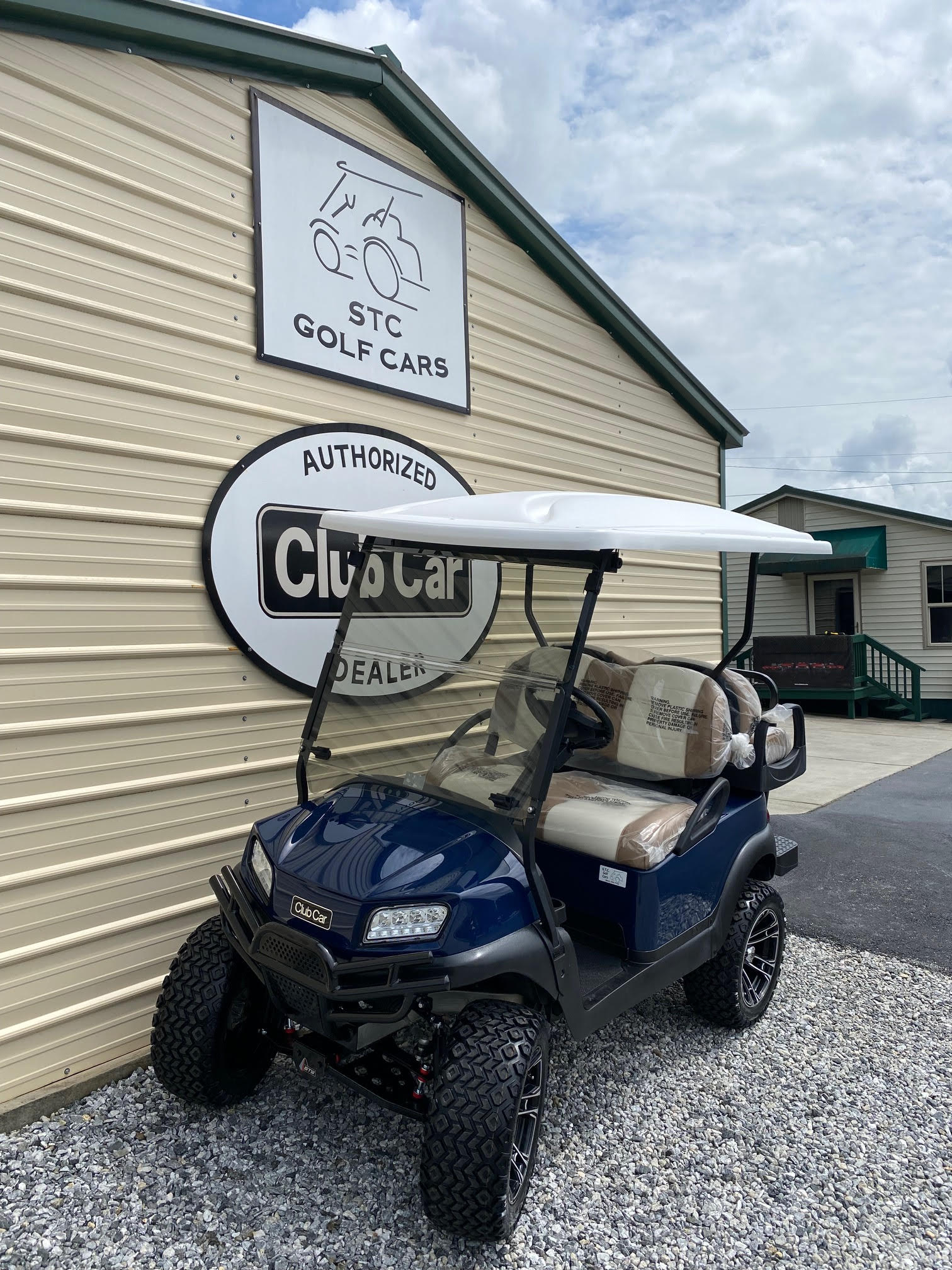 2021 Blue Club Car Tempo - STC Golf Cars