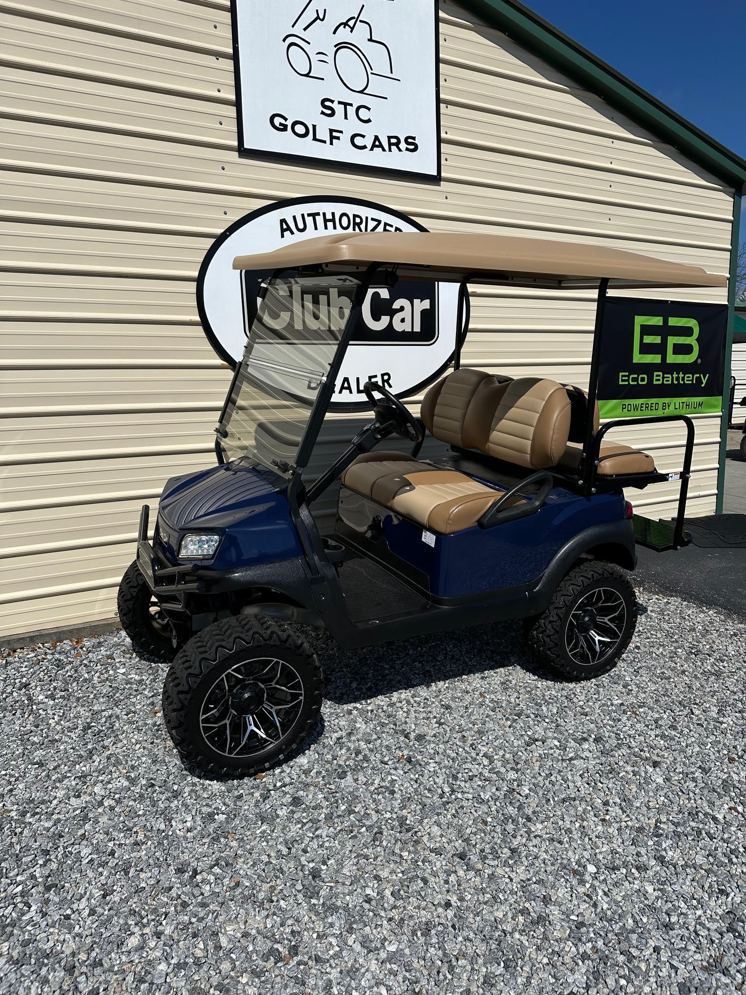 2020 GAS Blue Club Car 6' Lift Kit - STC Golf Cars